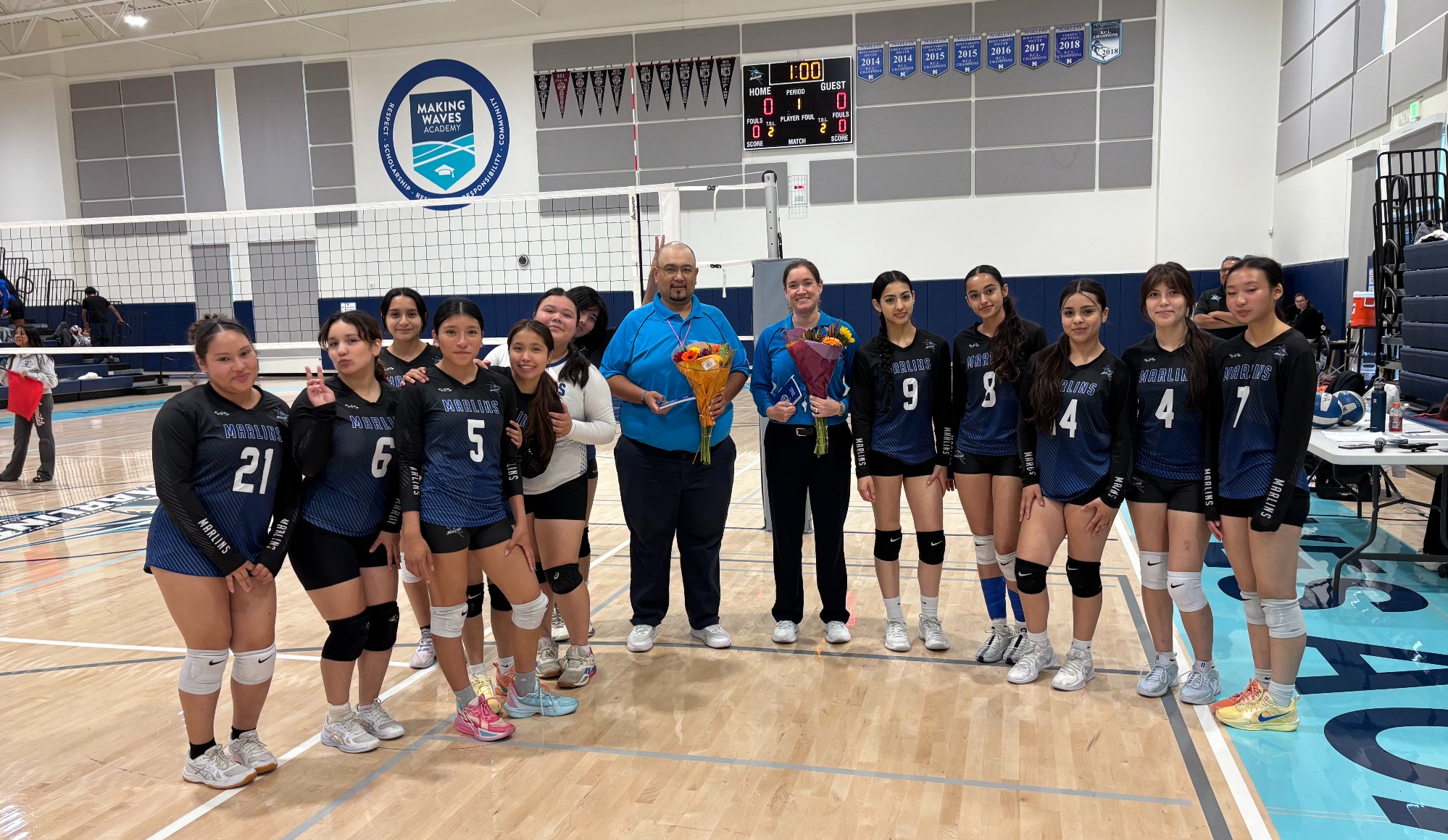🏐 Making Waves Honors Officials on Appreciation Night 💙 - Making Waves ...